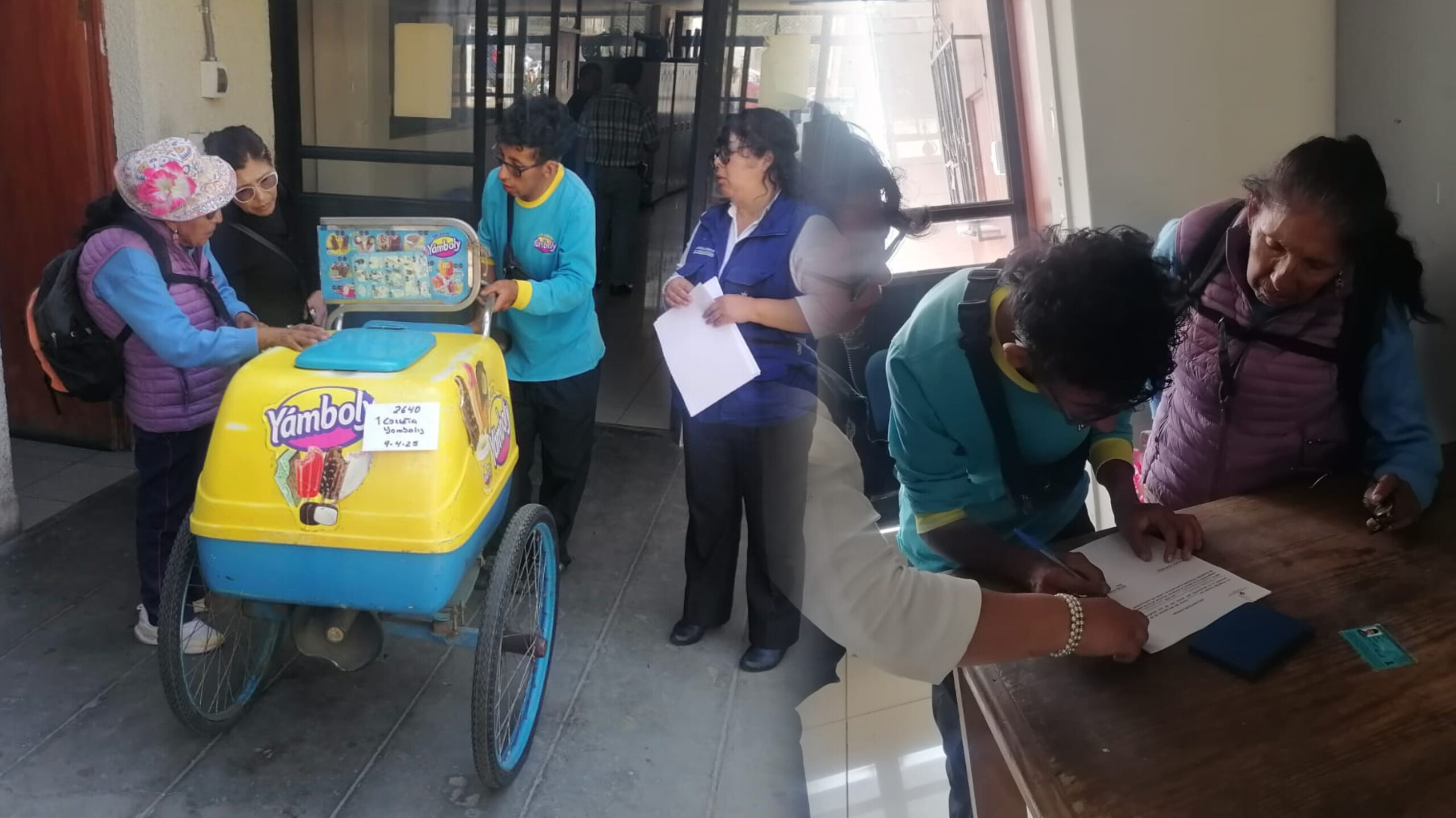 Municipalidad de Arequipa devuelve carrito a joven heladero tras ...