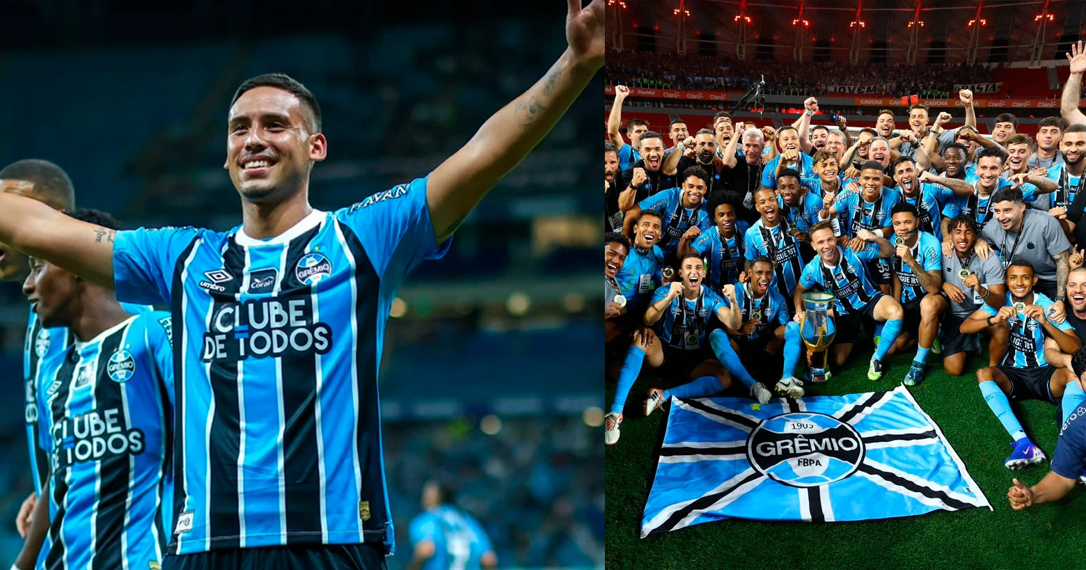 Erick Noriega se consagra campeón con Gremio en el Campeonato Gaúcho 2026